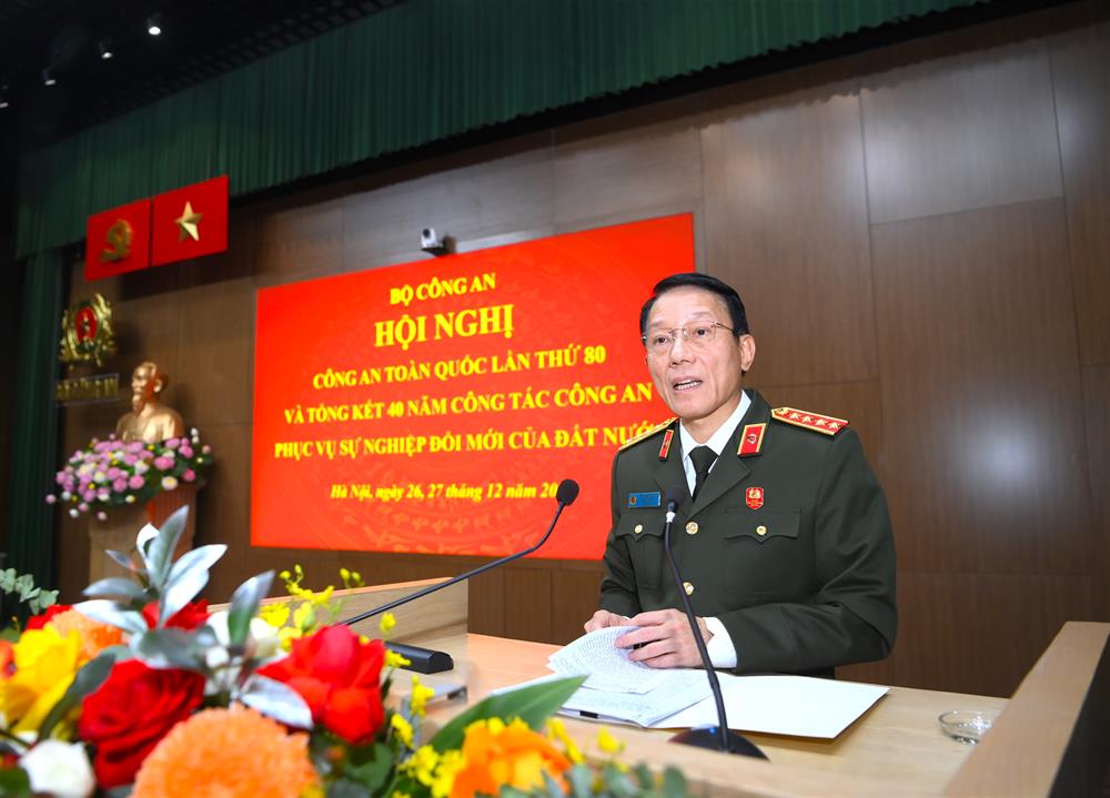 Toàn lực lượng Công an nhân dân đoàn kết thống nhất, chung sức đồng ...